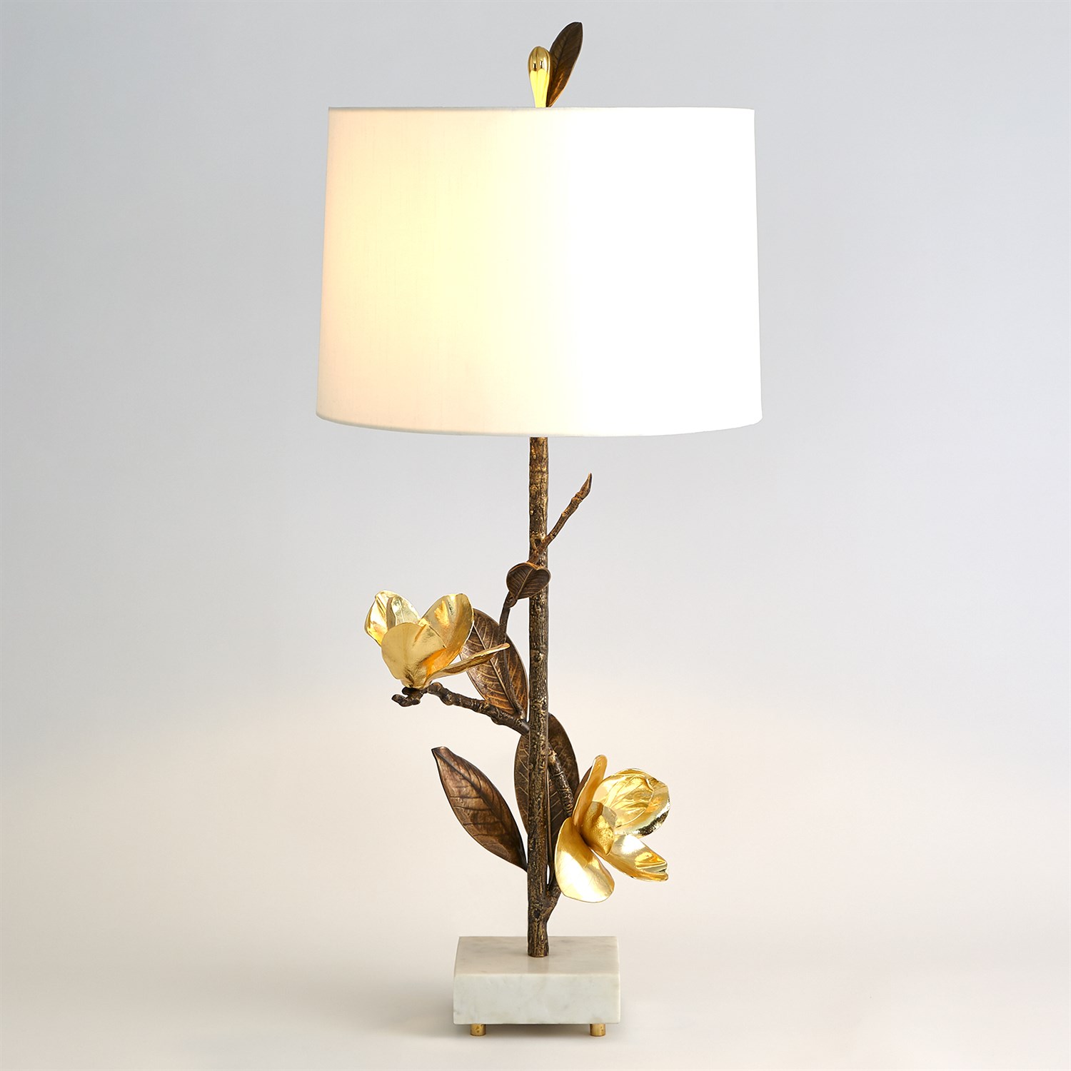 Magnolia Flower Table Lamp