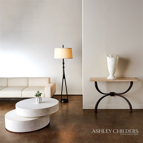 Pivot Cocktail Table-White